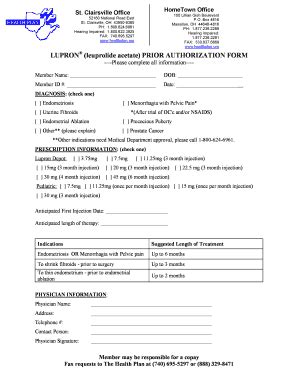 Fillable Online Healthplan Acetate PRIOR AUTHORIZATION FORM
