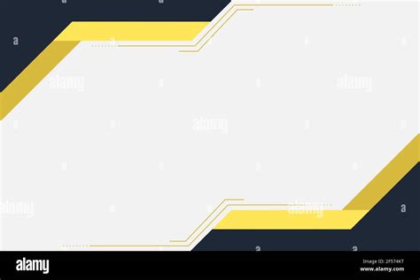 Modern Blue And Yellow Banner Background Business Design For Posters