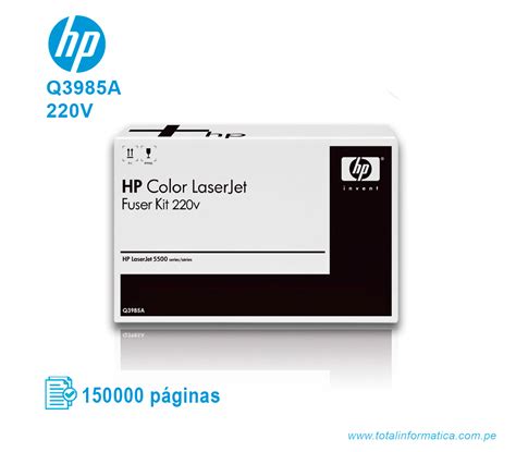 Kit Fusor Hp V Q A Laserjet Dn Color