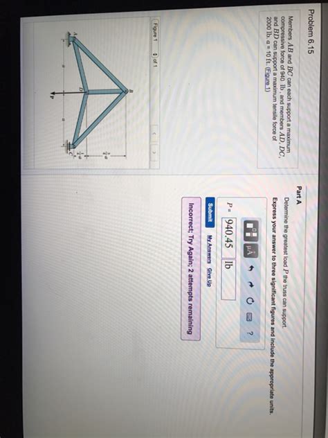 Solved Members AB And BC Can Each Support A Maximum Chegg