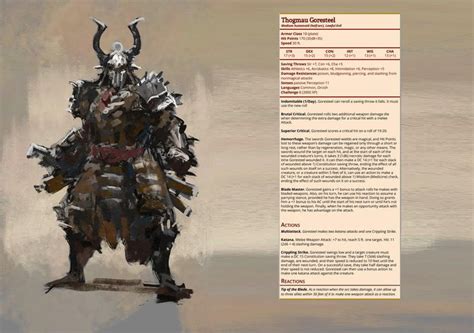 Samurai Goresteel D D Dungeons And Dragons Dungeons And Dragons