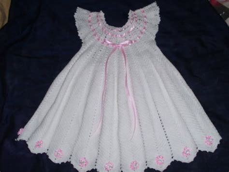 Vestido Tejido A Crochet Para Niña De 1 Año Paso A Paso Niños