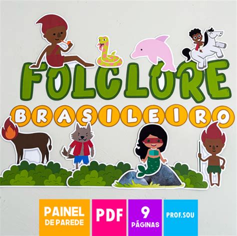 PDF Painel Grande Folclore Professora Cris Ensinando Carinho