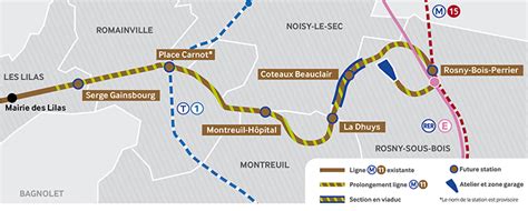 Prolongement de la ligne 11 les travaux sont lancés Seine Saint