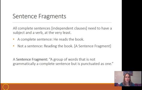 Sentence Fragments Comma Splices And Fused Sentences