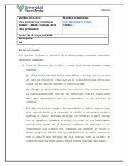TAREA 1 Ética profesional y ciudadanía docx Reporte Nombre del curso