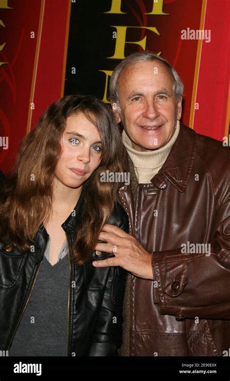 Patrice Laffont And His Daughter Mathilde Arriving For The Opening