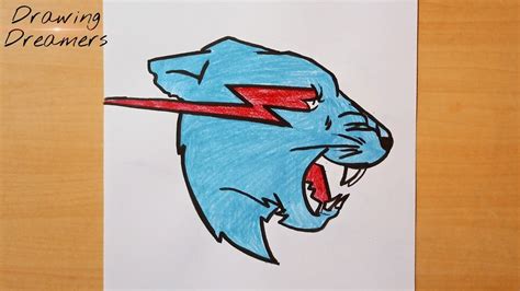 How To Draw Mr Beast Logo Step By Step Tutorial Youtube