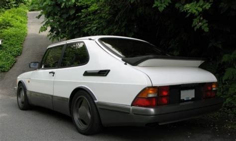 Saab 900 Turbo White Saab 900 Saab Turbo