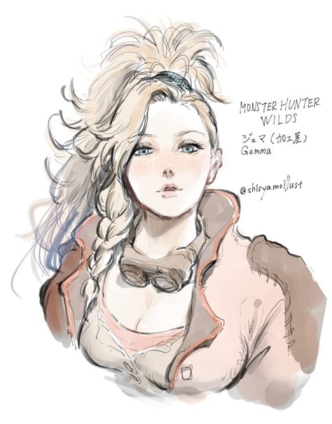 Gemma Monster Hunter And More Drawn By Shishamo Shisyamo Danbooru