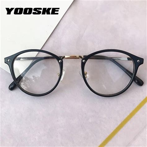 Yooske Brand Ronde Brilmonturen Mannen Retro Trans Grandado