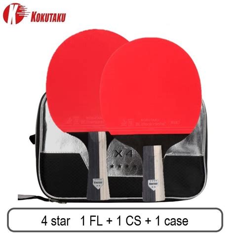 Racchette Da Ping Pong Kokutaku Ittf Professionale Star Racchetta