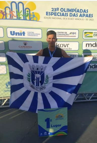 Atleta de Amambai é campeão nacional de atletismo da 23ª Olimpíadas