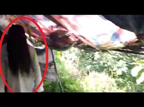 Real Ghost Caught On Tape Near Forest Cabin Real Life Paranormal
