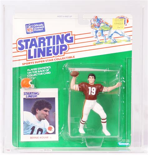 1988 Kenner Starting Lineup NFL Carded Sports Figure Bernie Kosar