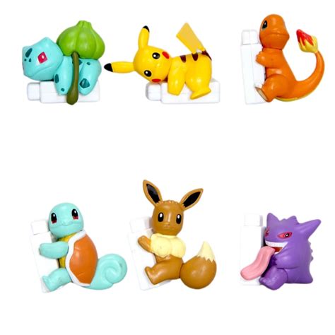 Pokemon Pikachu Gengar Squirtle Eevee Bulbasaur Charizarder Cute