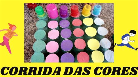 CORRIDA DAS CORES Como Fazer E Jogar YouTube