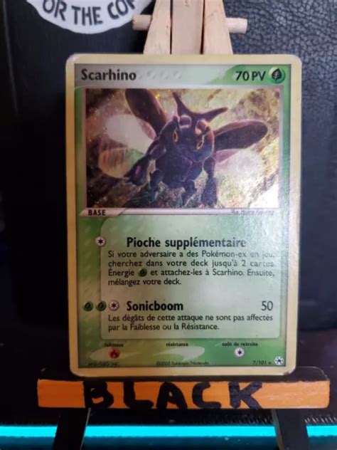 CARTE POKEMON SCARHINO 7 101 Holo Reverse Ex Légendes Oubliées FR EUR 0