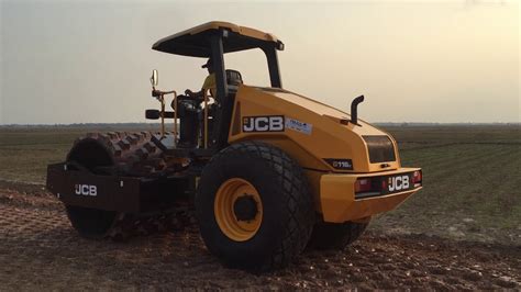 Cambodia Jcb D Single Drum Soil Compactor Youtube
