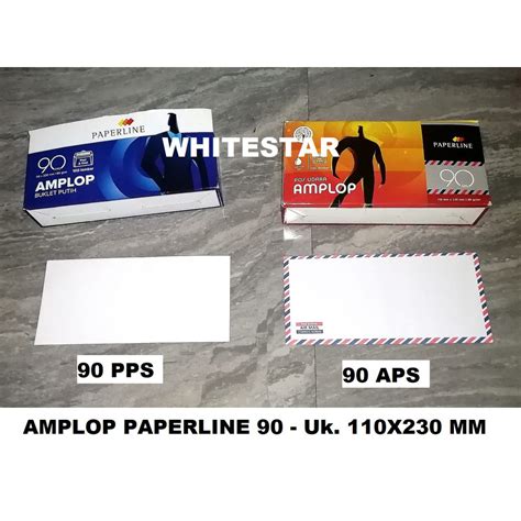 Detail Ukuran Amplop Putih Panjang Koleksi Nomer