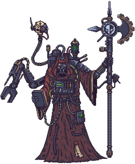 Techpriest Adeptus Mechanicus Imperium Warhammer Png Adeptus Hot Sex