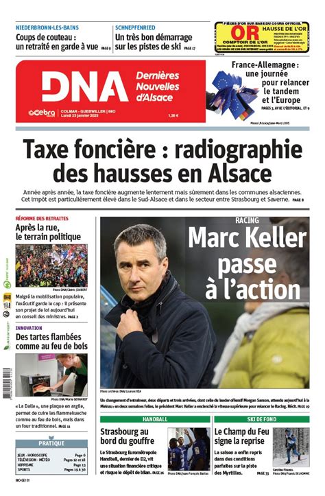 Lisez Les Derni Res Nouvelles D Alsace Colmar Du Janvier Sur