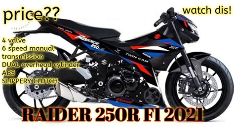 RAIDER 250 R FI 2021 New Of Suzuki YouTube