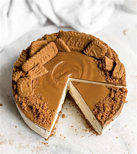 No Bake Lotus Biscoff Cheesecake Recipe The Feedfeed