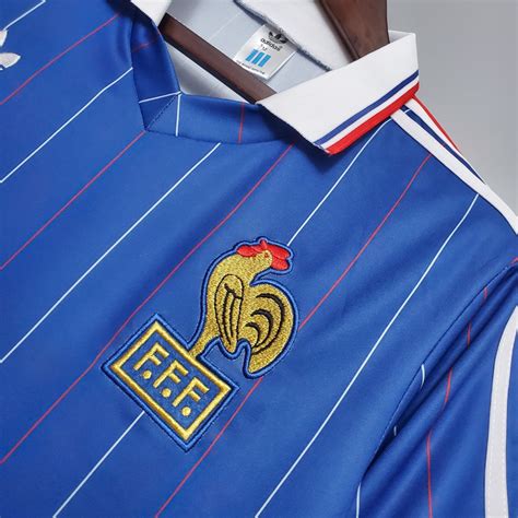 Koszulka Piłkarska Francja Retro Home World Cup 1982 Adidas KOSZULKI i