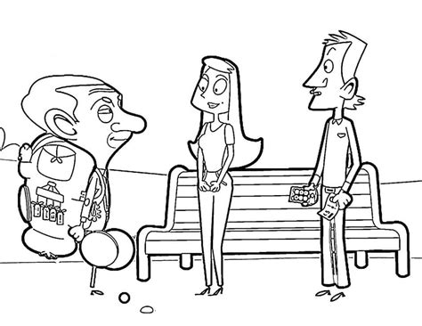 Dibujos De Mr Bean Para Colorear Dibujos Online