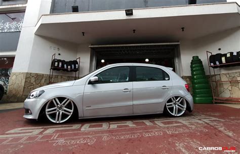 Gol G6 Rebaixado Rodas Volcano Wheels New Strong Aro 18