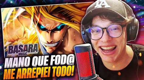 A Melhor Do Basara Simbolo Da Paz All Might Boku No Hero Por