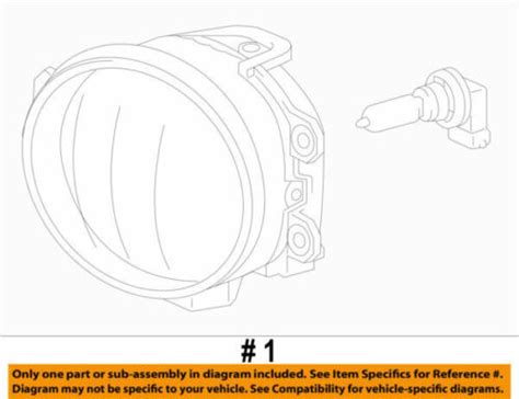 Toyota Lamp Assy Fog Rh New Genuine Oem Part