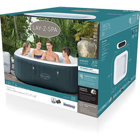 Bestway Lay Z Spa Ibiza Airjet X X Cm Ipon Hu