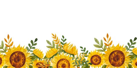 quadro de girassóis em aquarela 11660734 PNG