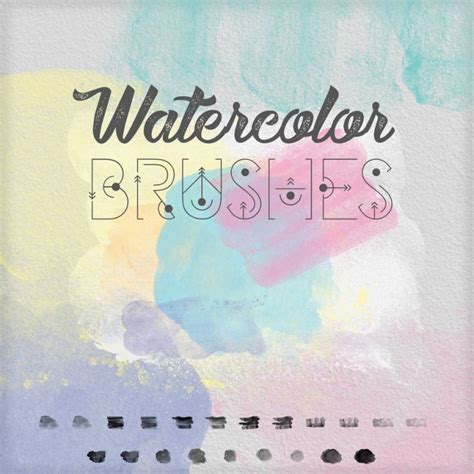 Free Best 21 Free Watercolor Photoshop Brushes PsFiles
