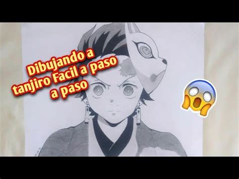 Como Dibujar A Tanjiro A Lapiz Facil Paso A Paso Kimetsu No Yaiba