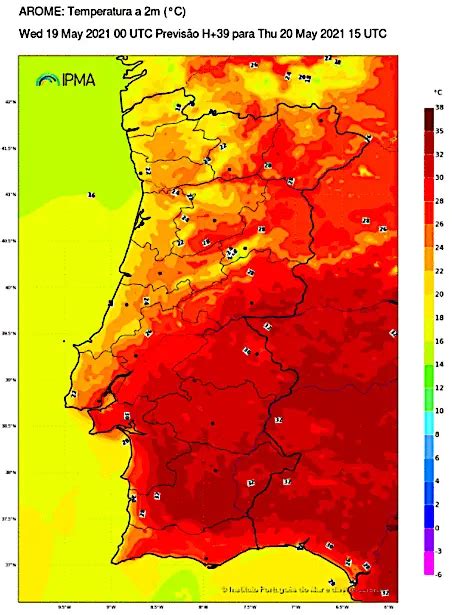 Quinta Feira Vai Ser O Dia Mais Quente Do Ano Para A Maior Parte Do