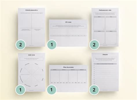 Life Planner dodatek do planera wkład do organizera