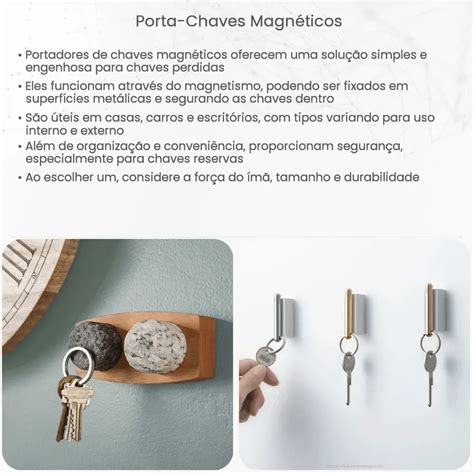 Como Funciona Um Porta Chaves Magn Tico