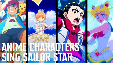 How Would Valt Aoi Usagi Tsukino Ash Ketchum And Sakura Kinomoto Characters Sing Sailor Star