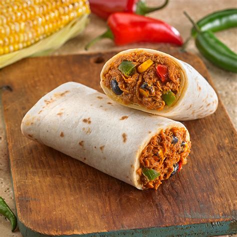 Spicy Red Hot Beef And Bean Burrito Ea Sween Company