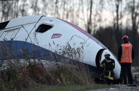 PHOTO GALLERY TGV Train Derails And Crashes In France Killing At