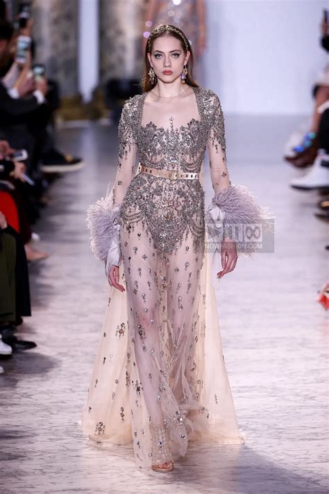 Elie Saab Couture Fashion Show Collection Spring Summer 2017 Presented