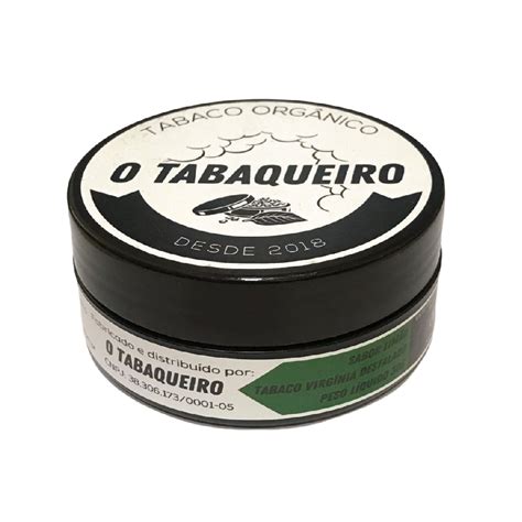 Tabaco Orgânico O Tabaqueiro Limão 30g Tabacaria Arahat e Presentes