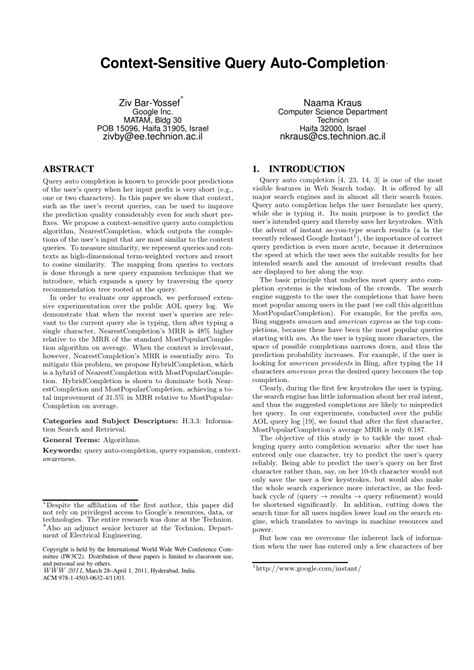 pdf context sensitive query auto completion