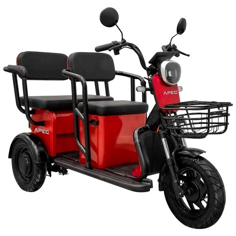 Elektrikli Üç Tekerlekli Moped APEC Motor