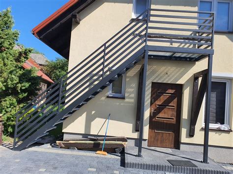 Schody stalowe metalowe wema ocynk ogniowy Gdów OLX pl