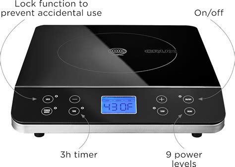 Crux Portable Induction Cooktop Review Hobs Hub Best Induction Hobs