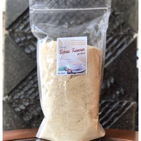 Jual Beras Kencur Instan Bubuk Siap Seduh 1kg Minuman Herbal Jamu